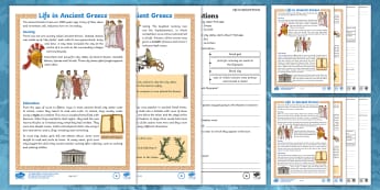 KS2 Ancient Greeks Activities - Primary Resources History